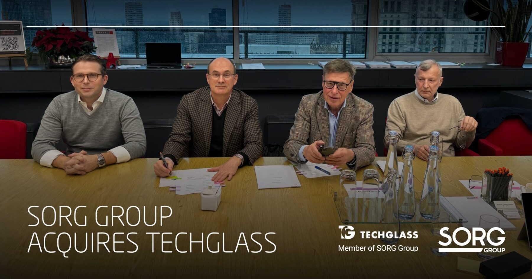SORG strengthens European market position by acquiring Techglass - EME